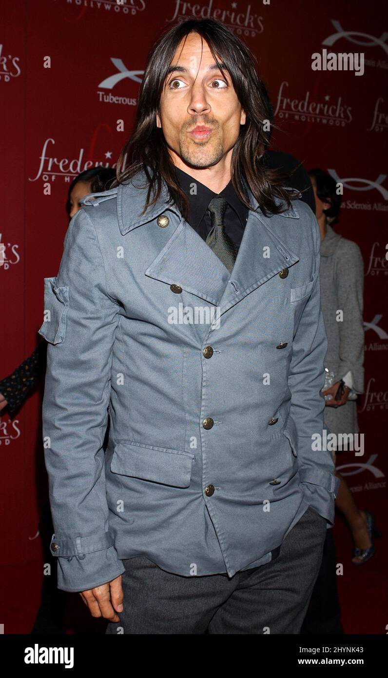 Anthony Keidis attends a Frederick's of Hollywood Fashion Show. Picture ...