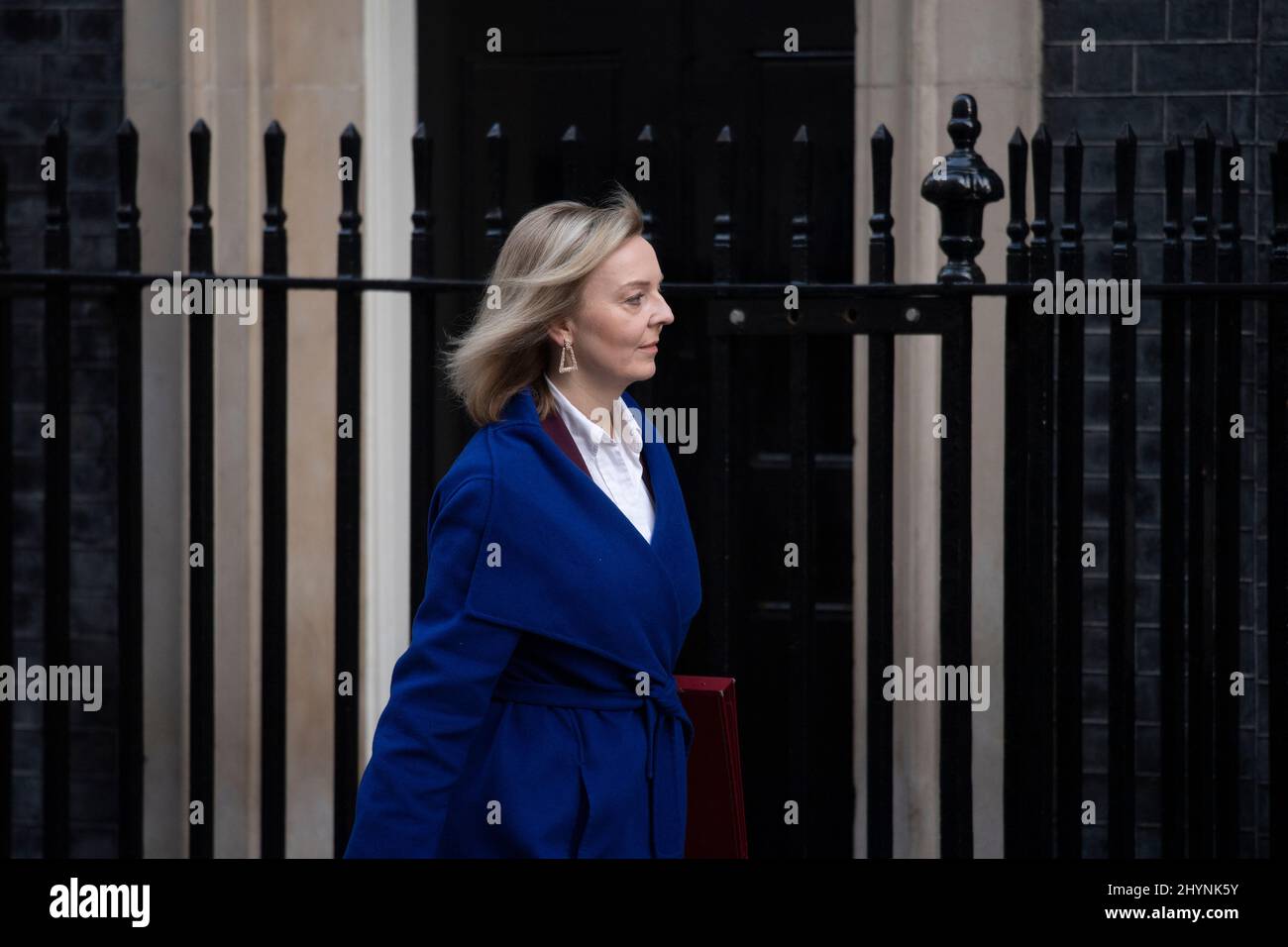 Downing Street, London, UK. 15 March 2022. Elizabeth Truss MP ...