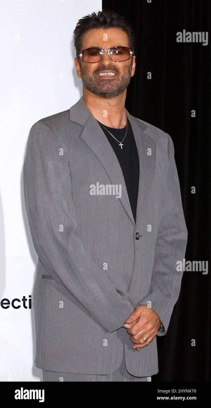 George Michael promotes his 'Patience' album at Virgin Megastore in Los ...