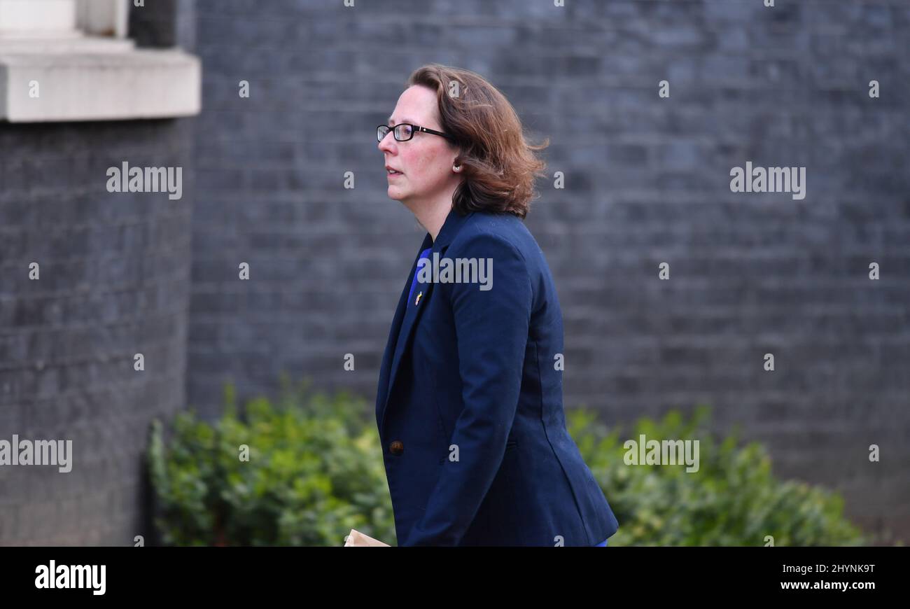 Downing Street, London, UK. 15 March 2022. Natalie Evans, Baroness ...