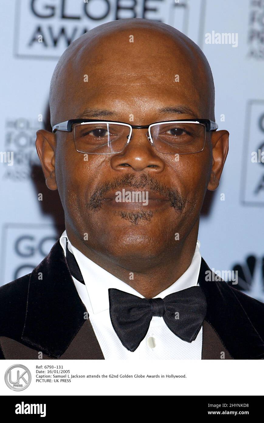 Samuel L Jackson attends the 62nd Golden Globe Awards in Hollywood ...