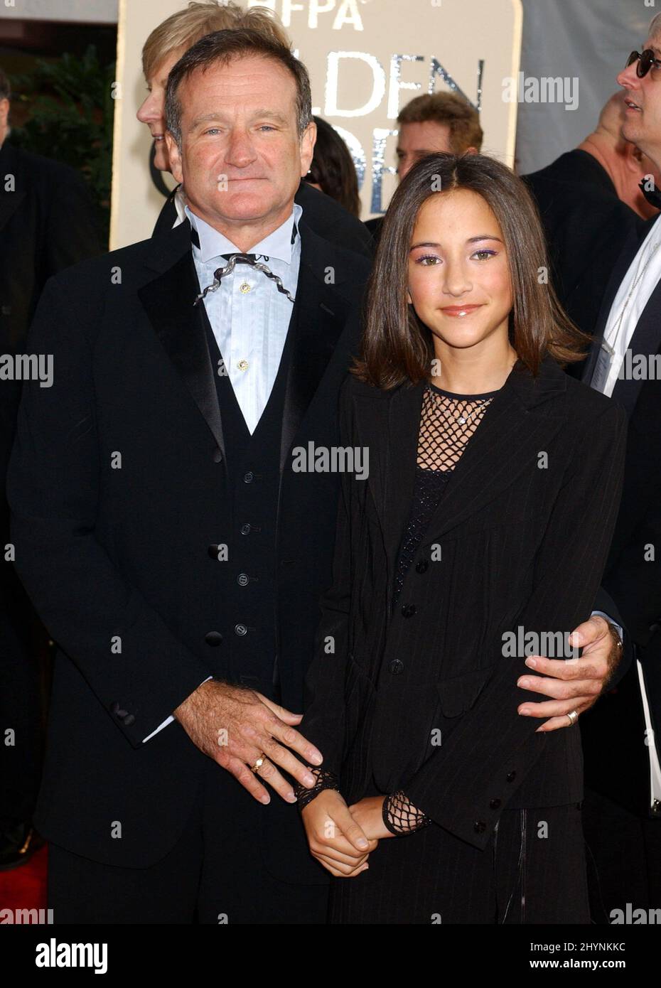 ROBIN WILLIAMS & DAUGHTER ATTEND THE 60th ANNUAL GOLDEN GLOBE AWARDS AT ...