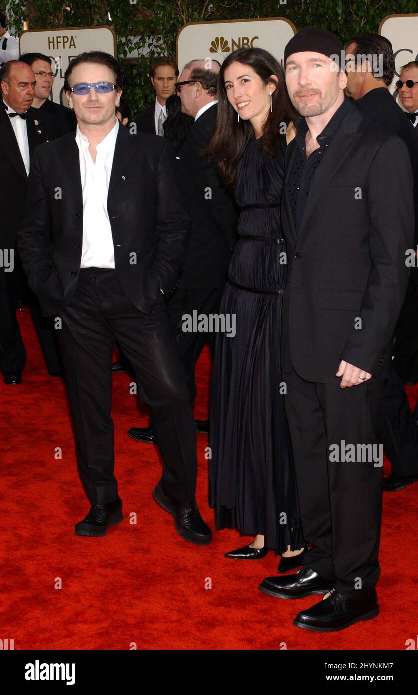 BONO ATTENDS THE 60th ANNUAL GOLDEN GLOBE AWARDS AT THE HILTON HOTEL IN ...