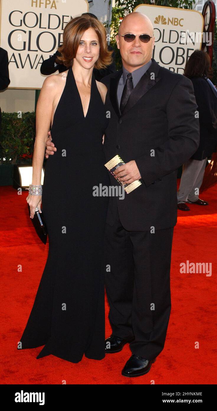 MICHAEL CHIKLIS & WIFE MICHELLE ATTEND THE 60th ANNUAL GOLDEN GLOBE ...