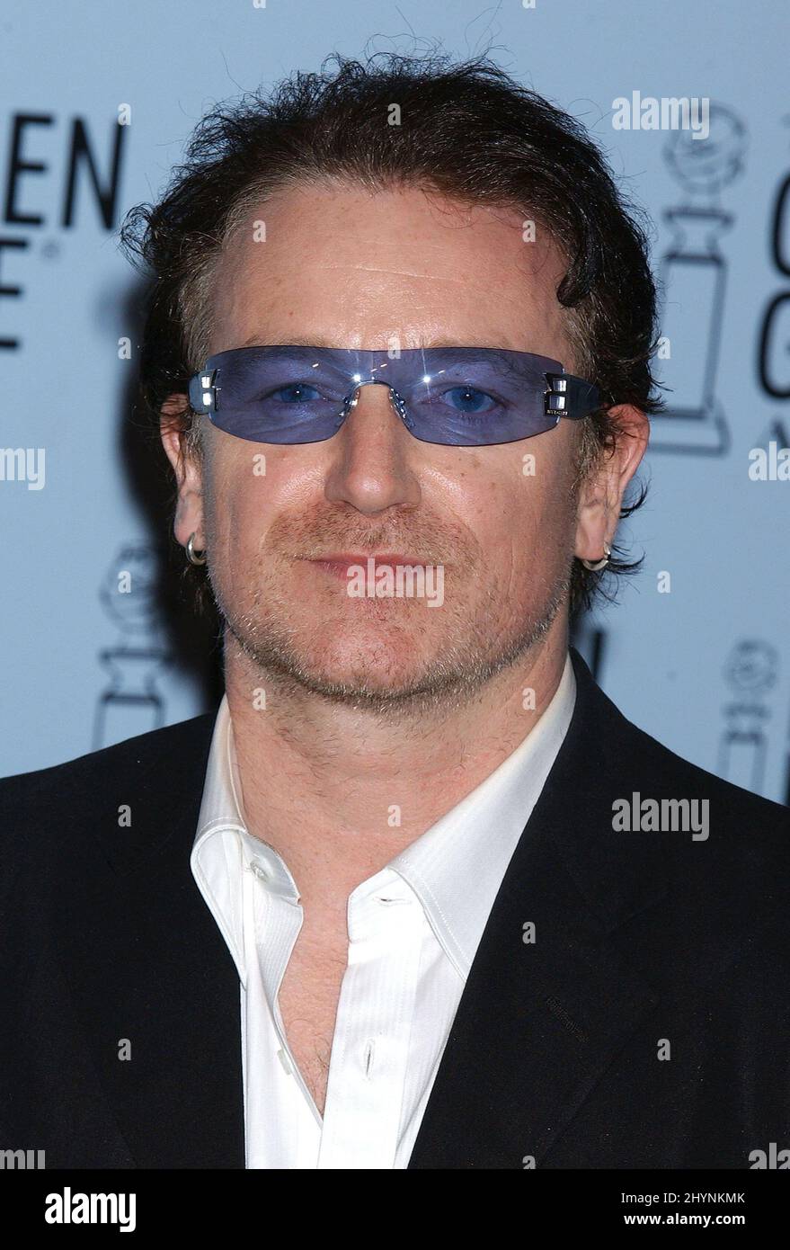 BONO ATTENDS THE 60th ANNUAL GOLDEN GLOBE AWARDS AT THE HILTON HOTEL IN ...