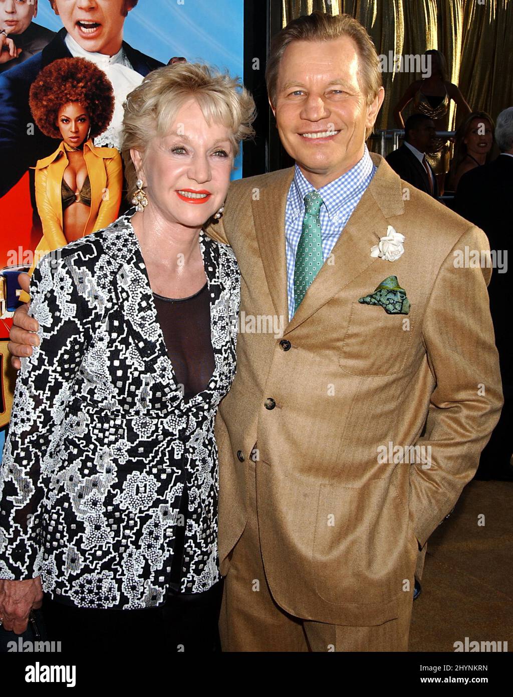 Pat & Michael York attend the Austin Powers Goldmember Premiere in ...
