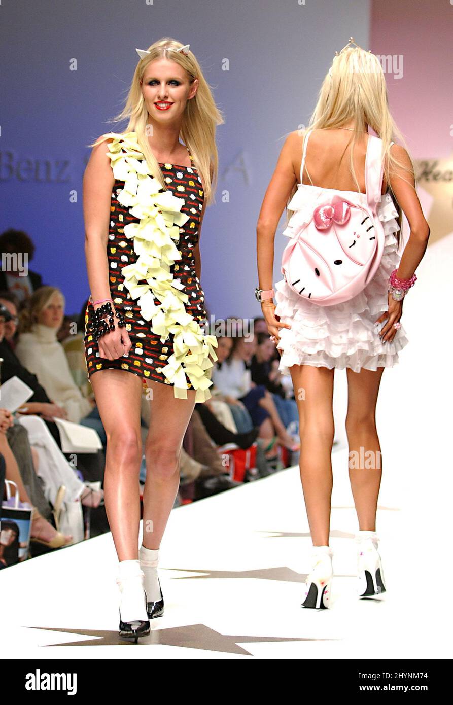 NICKY HILTON ATTENDS THE HEATHERETTE'S HELLO KITTY FALL 2003 SHOW ...