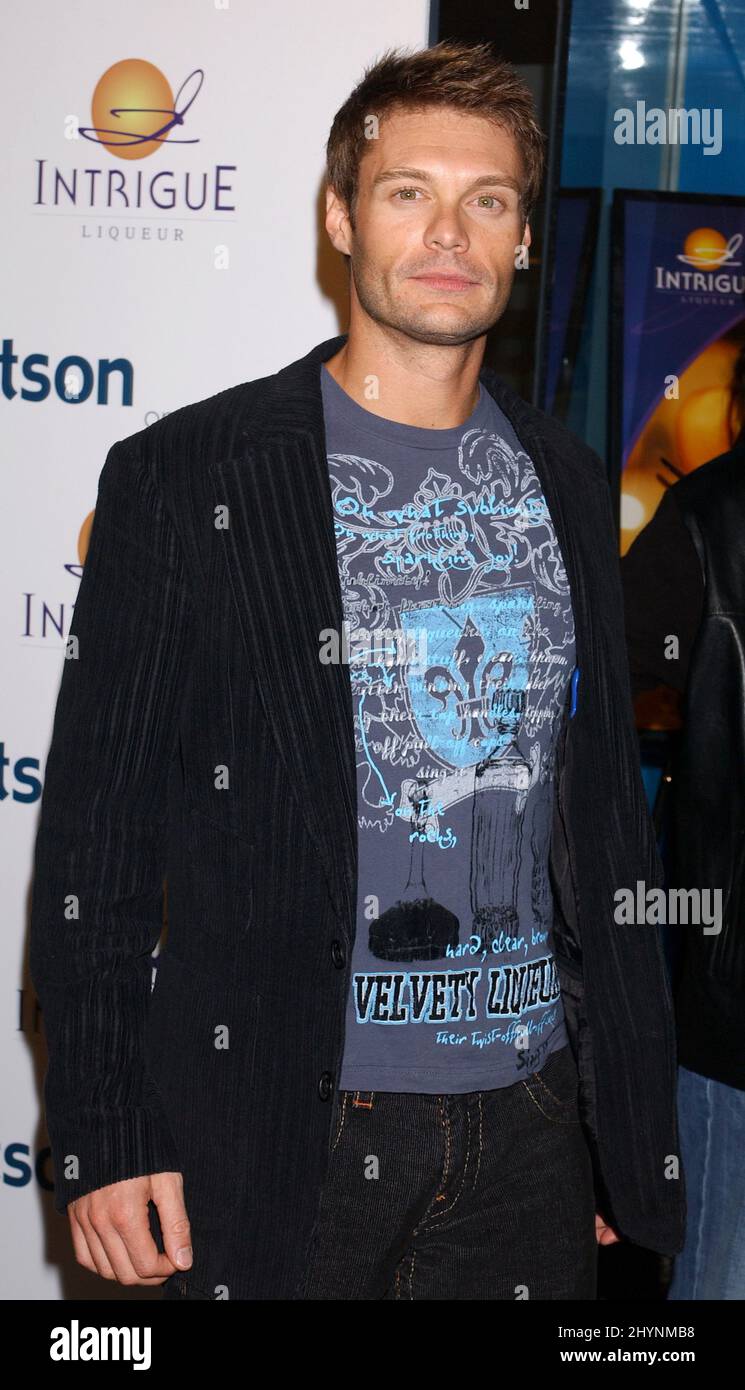 Ryan seacrest attends hollywood hussein book party los angeles picture ...
