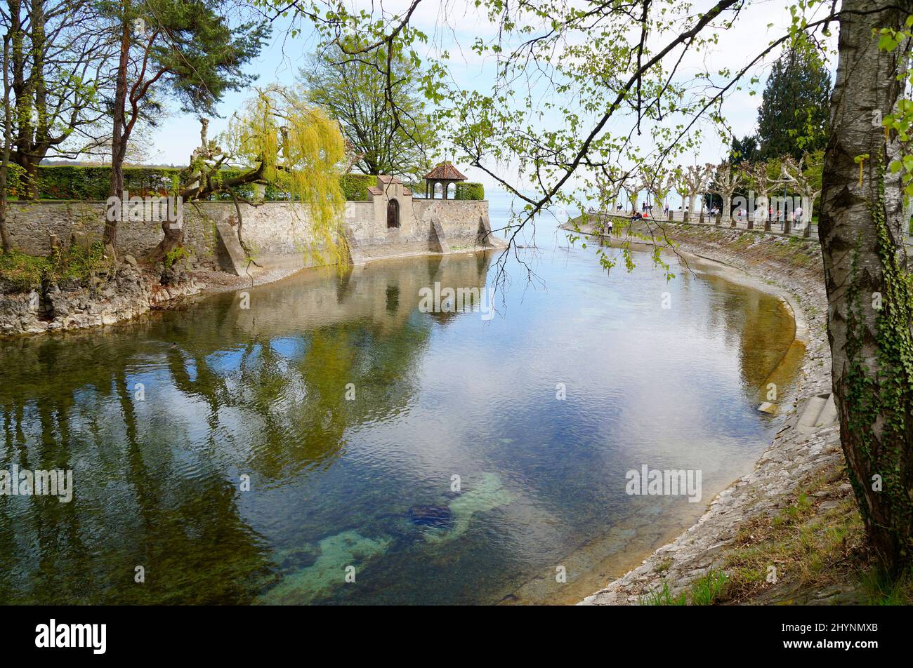 The city of Constance on lake Constance or Bodensee in Germany Stock ...