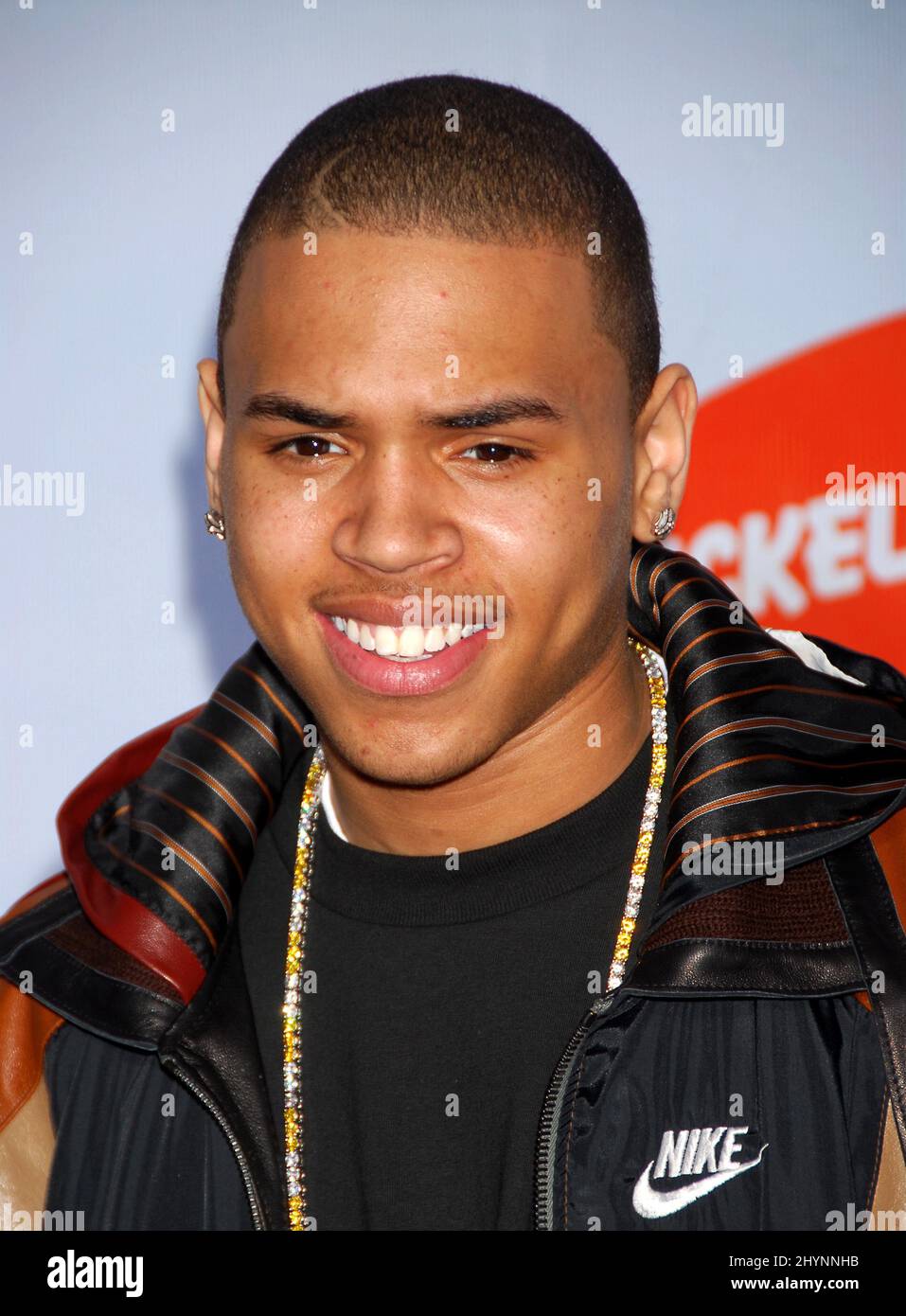 Chris Brown attends the 19th Annual Kids' Choice Awards at UCLA's ...
