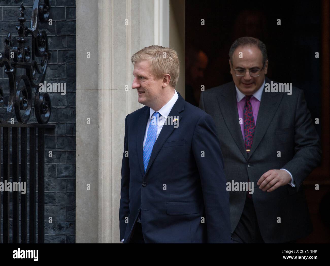 Downing Street, London, UK. 15 March 2022. Oliver Dowden CBE MP ...