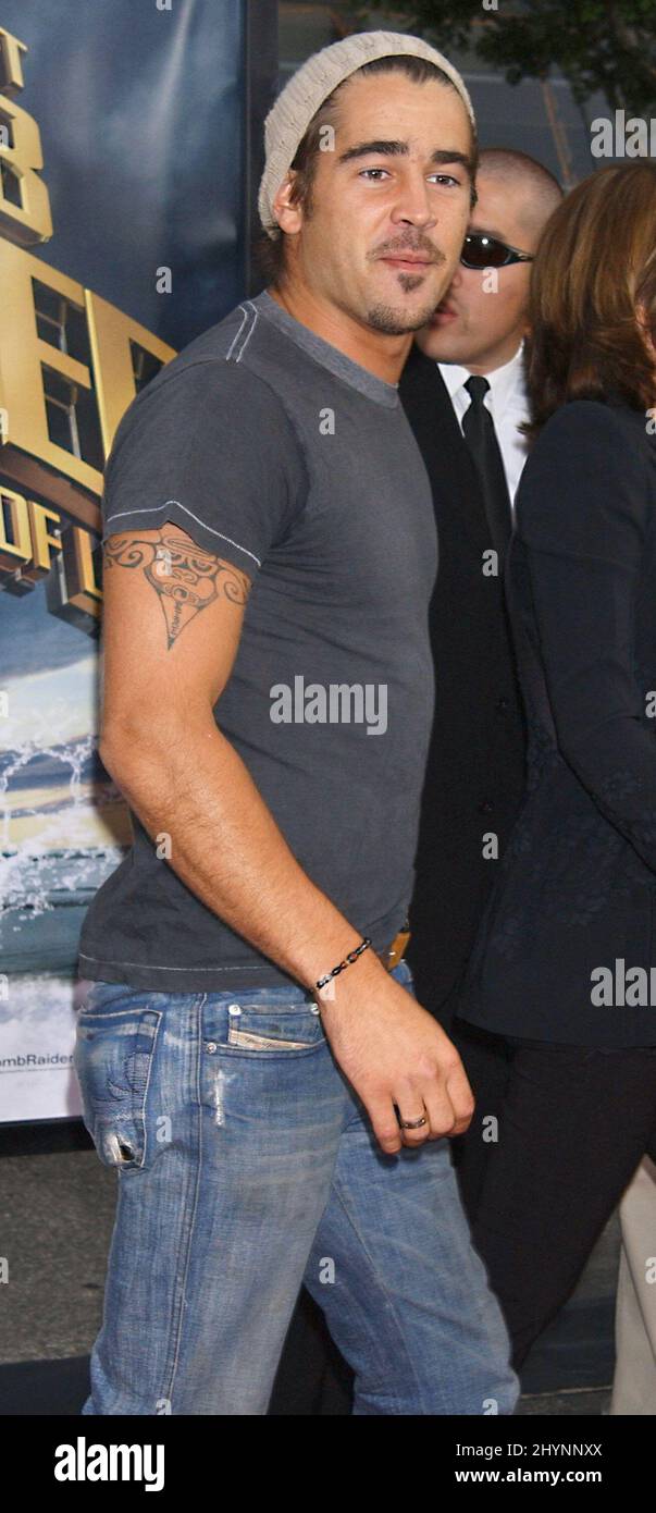 COLIN FARRELL ATTENDS THE 'LARA CROFT TOMB RAIDER: THE CRADLE OF LIFE ...