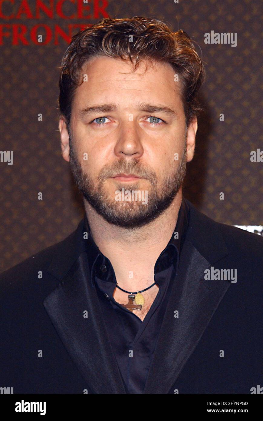 Russell Crowe attends the Louis Vuitton United Cancer Front Gala in ...