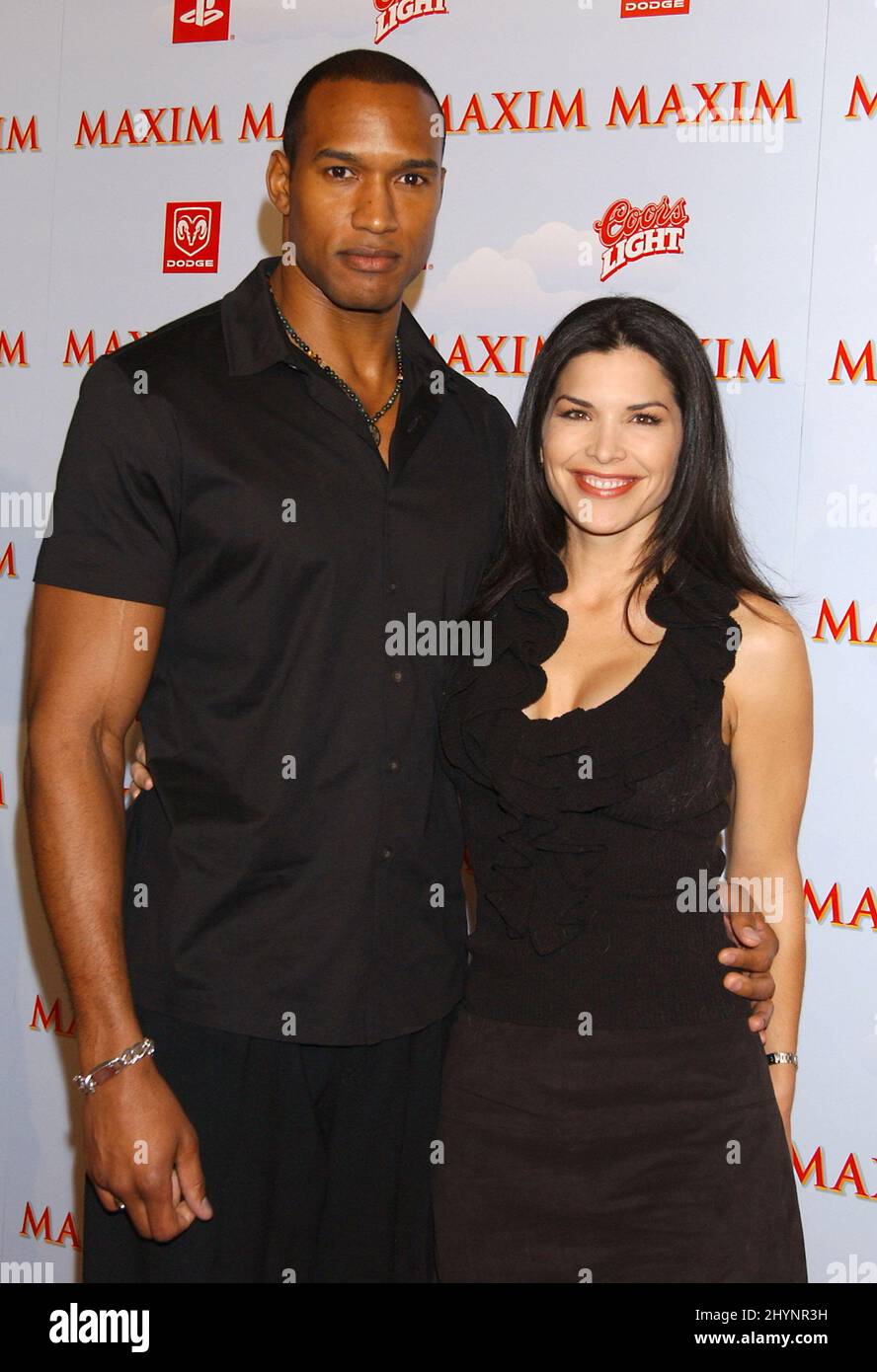 HENRY SIMMONS & LAUREN SANCHEZ ATTENDS THE 'MAXIM MAGAZINE HEATS UP ...