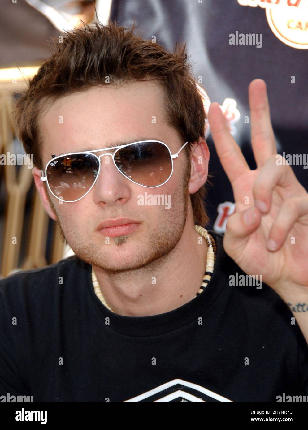 McFly live performance in support of their American debut 'Just My Luck ...