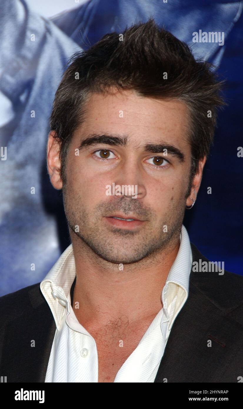 Colin Farrell attends the 'Miami Vice' World Premiere in Westwood ...