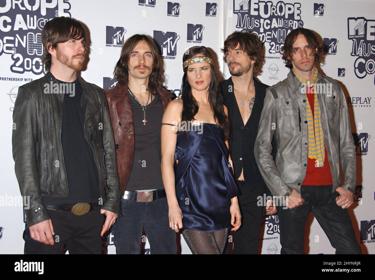 Juliette Lewis & The Licks attend MTV Europe Music Awards 2006 at the ...
