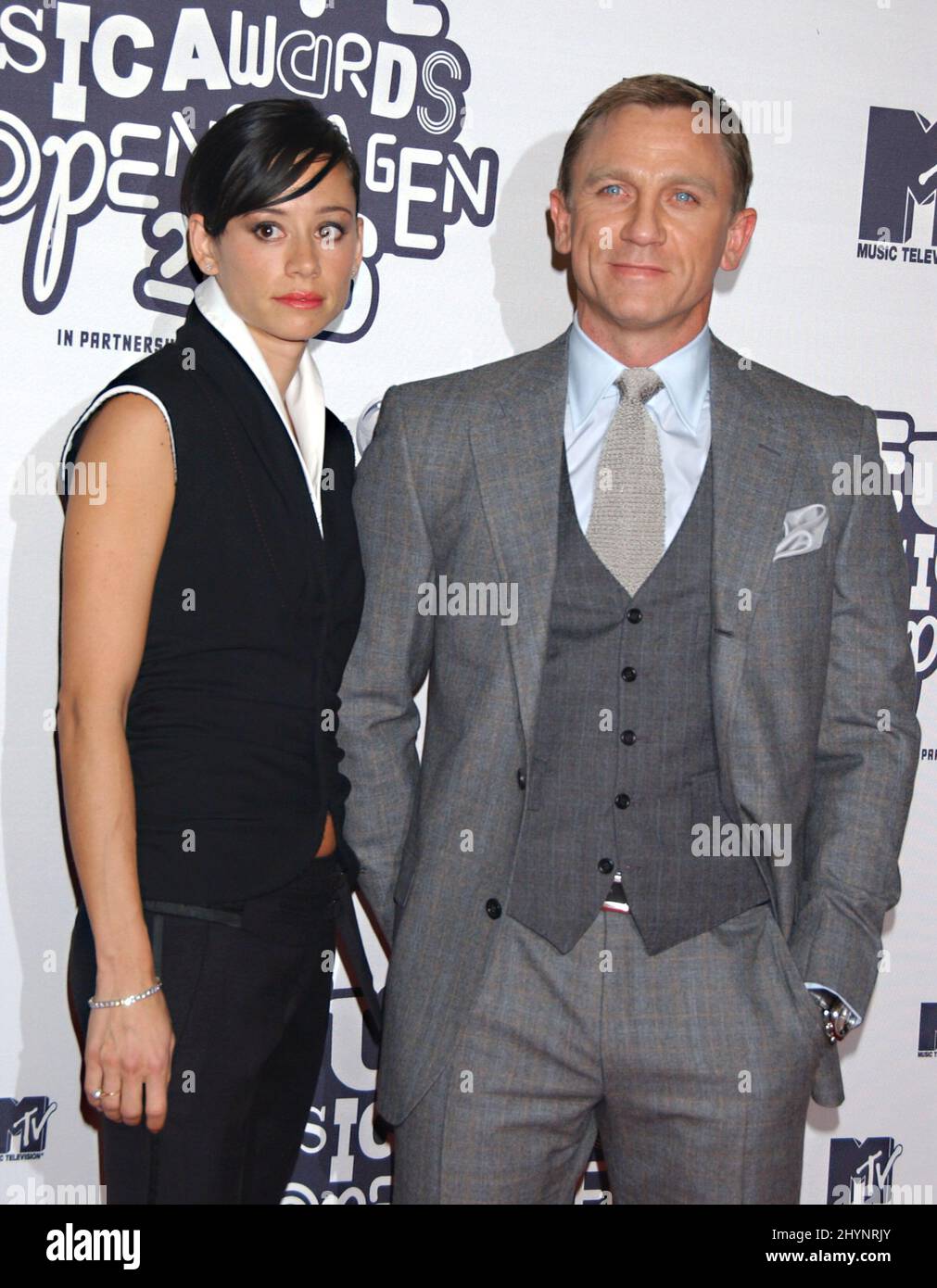Daniel craig satsuki mitchell attend mtv europe music 2006 hi-res stock ...