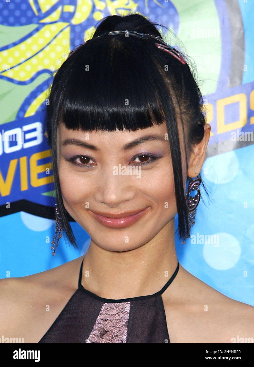 Bai ling attends 2003 mtv movie awards los angeles picture hi-res stock ...