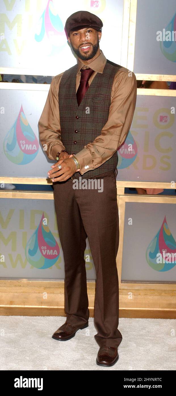 Common attends the 2005 MTV Video Music Awards in Miami, Florida ...
