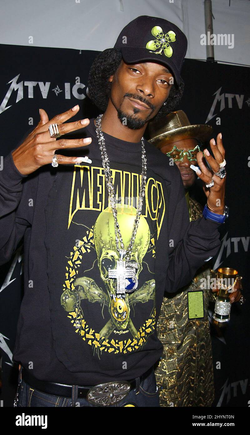 SNOOP DOGG ATTENDS THE 'mtvICON: METALLICA' EVENT IN CALIFORNIA, USA ...