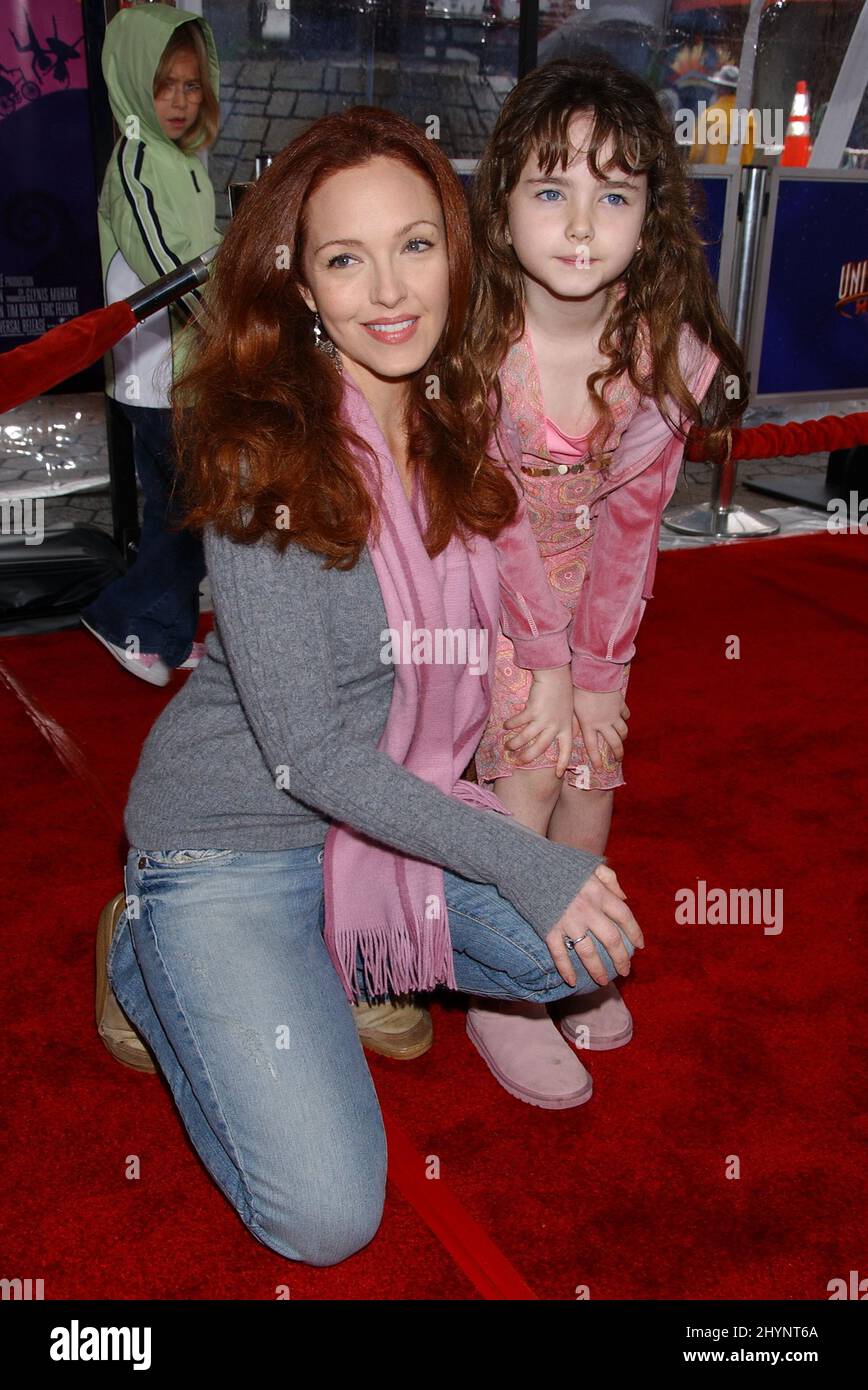 Amy Yasbeck & daughter Stella attend the 'Nanny McPhee' US Premiere in ...