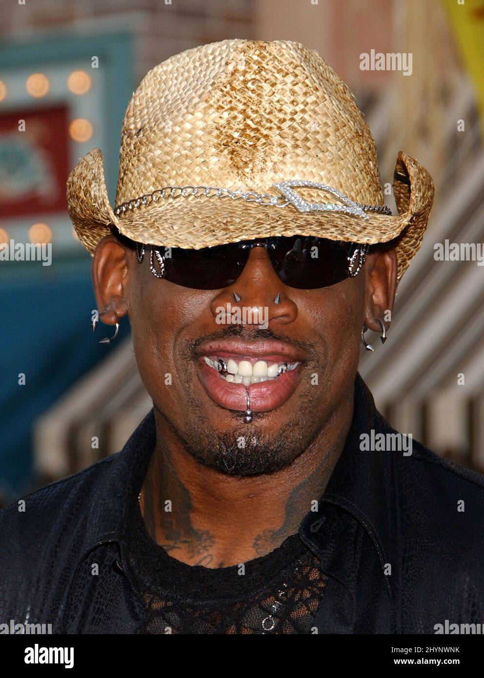 Dennis Rodman attends the 'Pirates Of The Caribbean: Dead Man's Chest ...