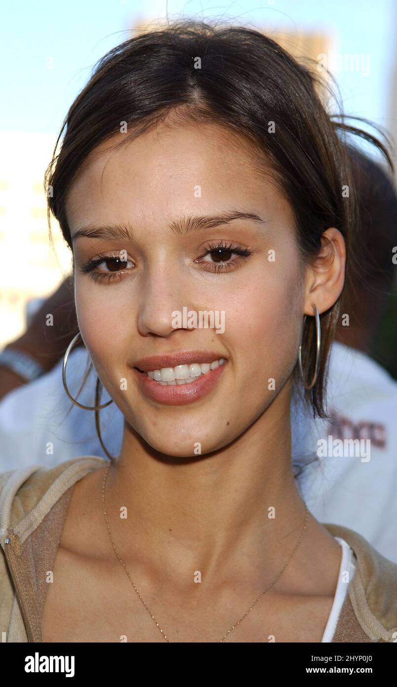 JESSICA ALBA ATTENDS THE CADILLAC Super Bowl GRAND PRIX IN SAN DIEGO ...