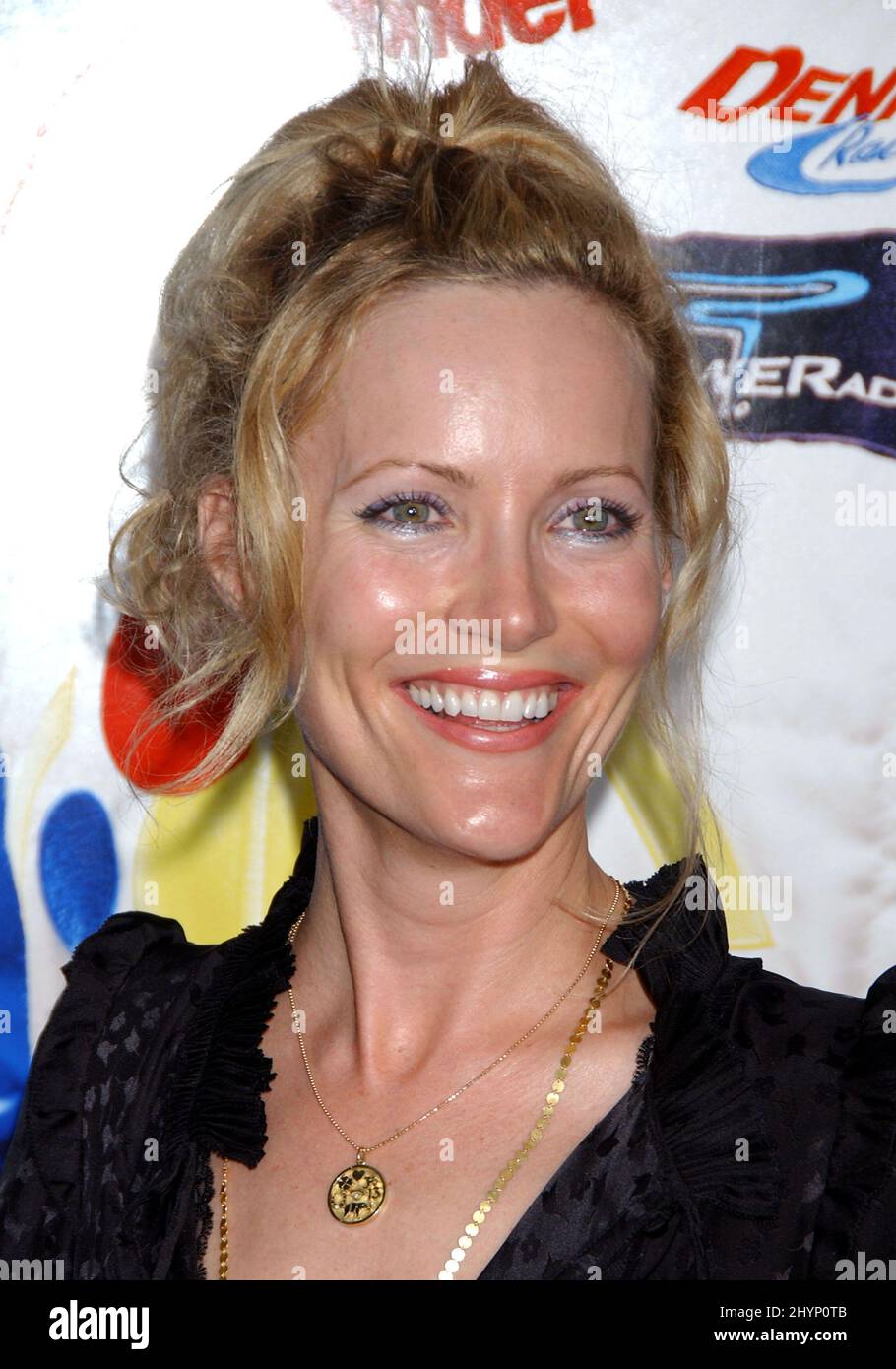 Leslie Hope attends the 'Talladega Nights: The Ballad of Ricky Bobby ...
