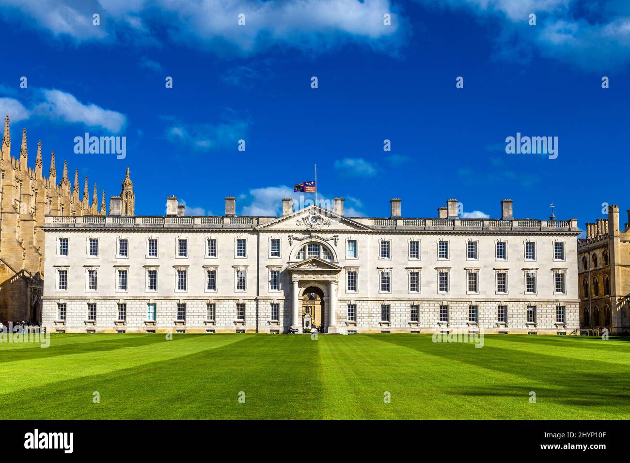 Kings college gibbs building hi-res stock photography and images - Alamy