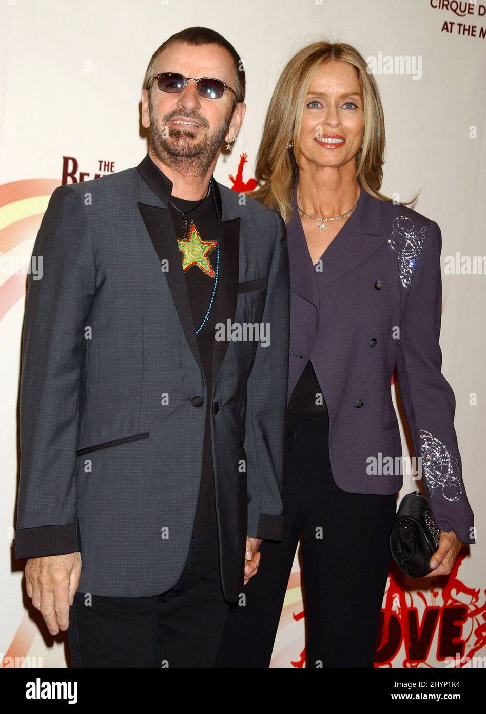 Ringo Starr & Barbara Bach attend 'The Beatles LOVE by Cirque du Soleil ...