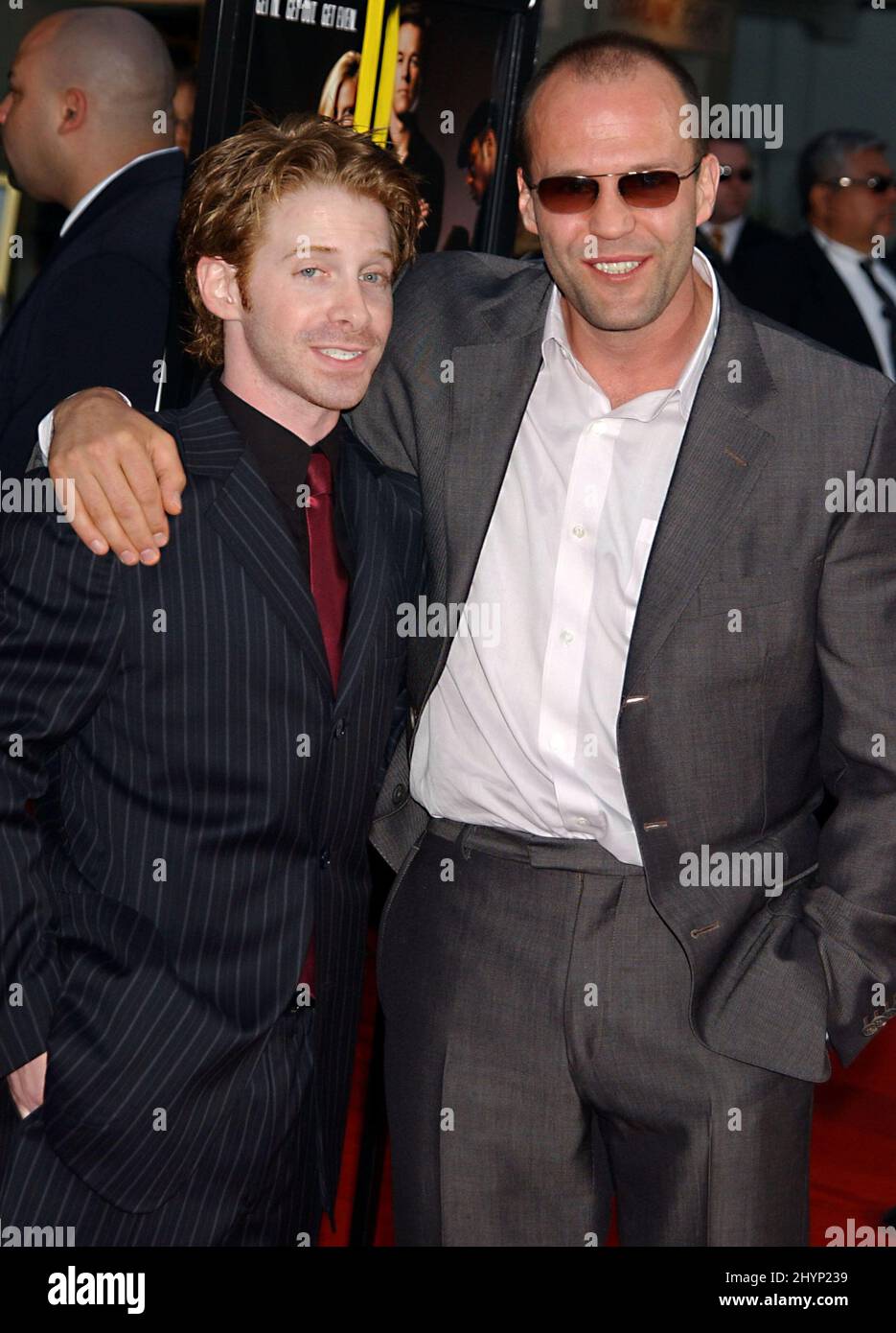 Seth green jason statham attend the italian job world premiere hi-res ...