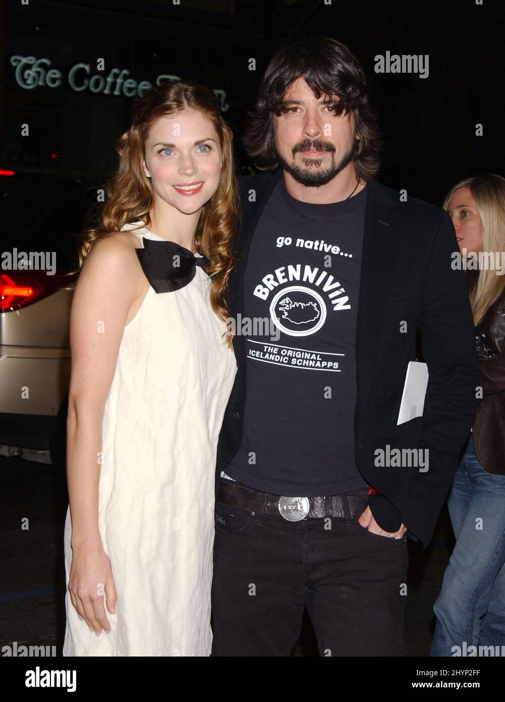 Dave grohl wife jordan hi-res stock photography and images - Alamy
