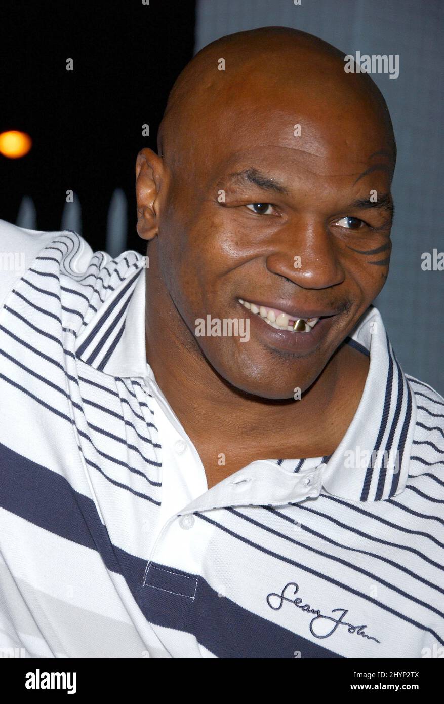 Mike Tyson attends a 'T-Mobile Sidekick 3 Launch Party' in Hollywood ...