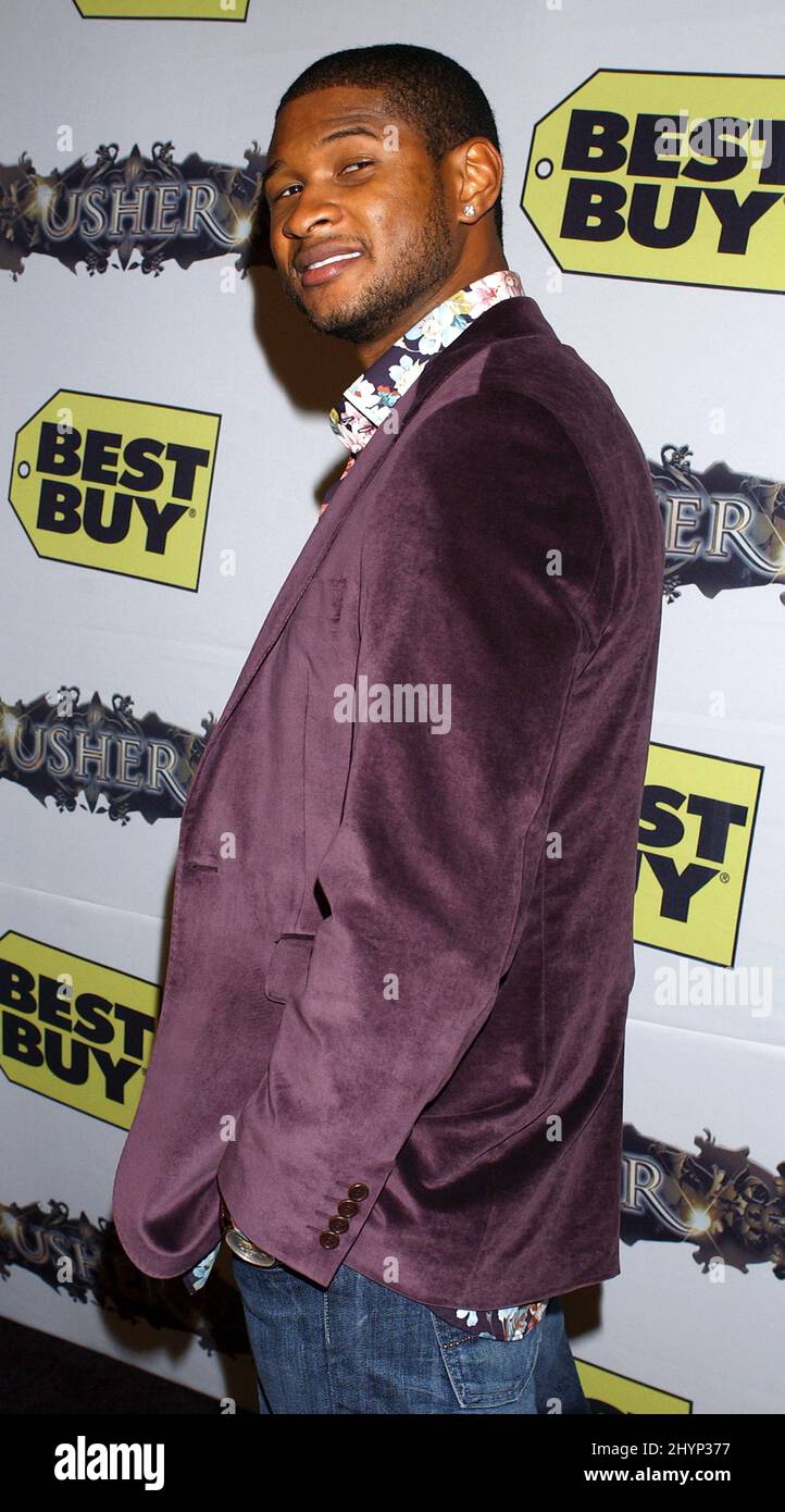 Usher Truth Tour DVD Launch Party in Hollywood. Picture: UK Press Stock ...