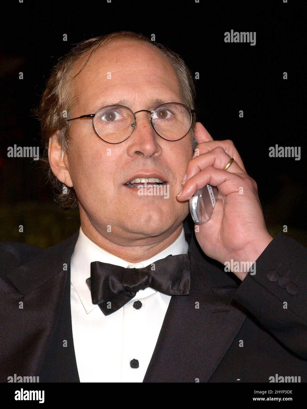 Chevy Chase attends the 'Vanity Fair Oscar Party 2004' at Mortons ...