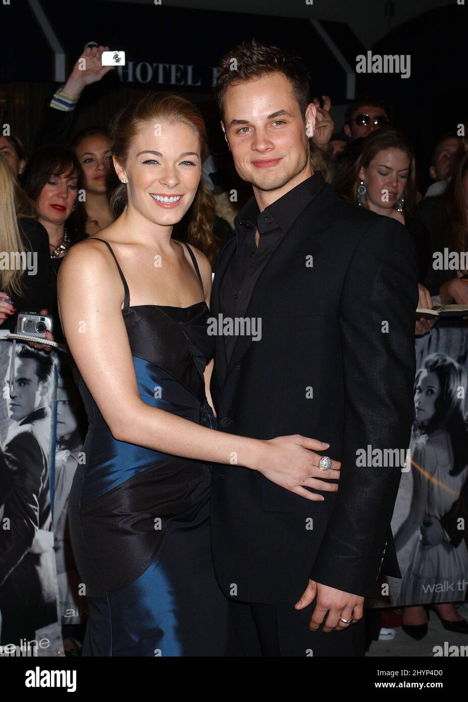 LeAnn Rimes & Dean Sheremet attend the 'Walk The Line' Premiere at the ...