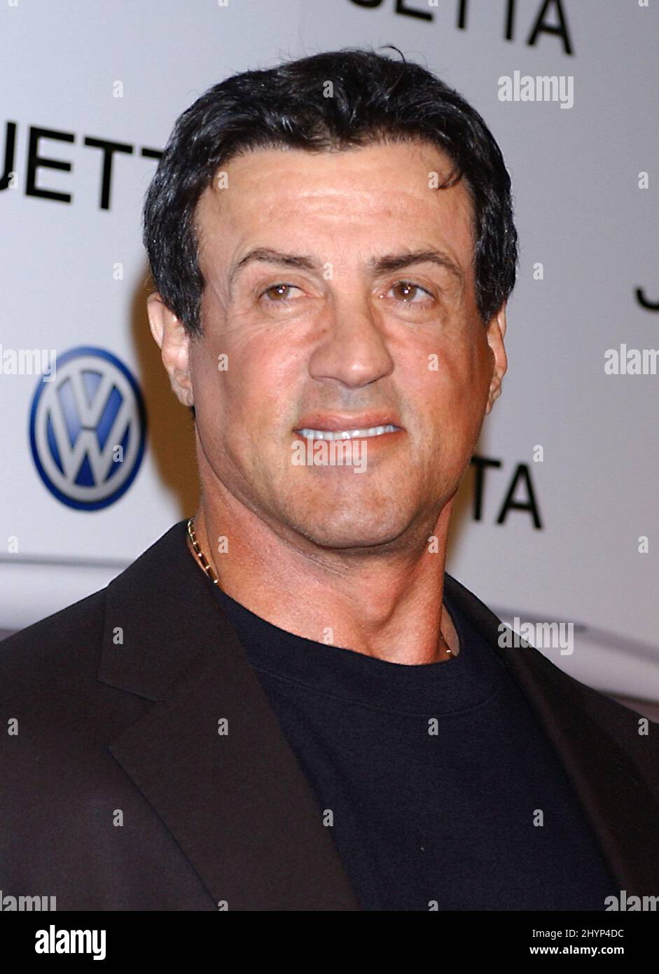 Sylvester Stallone attends the 2005 Volkwagen Jetta Premiere Party in ...