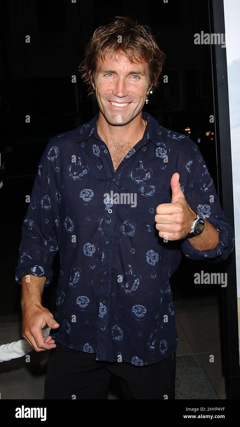 Pat Cash attends the 'Wimbledon' World Premiere in Beverly Hills ...