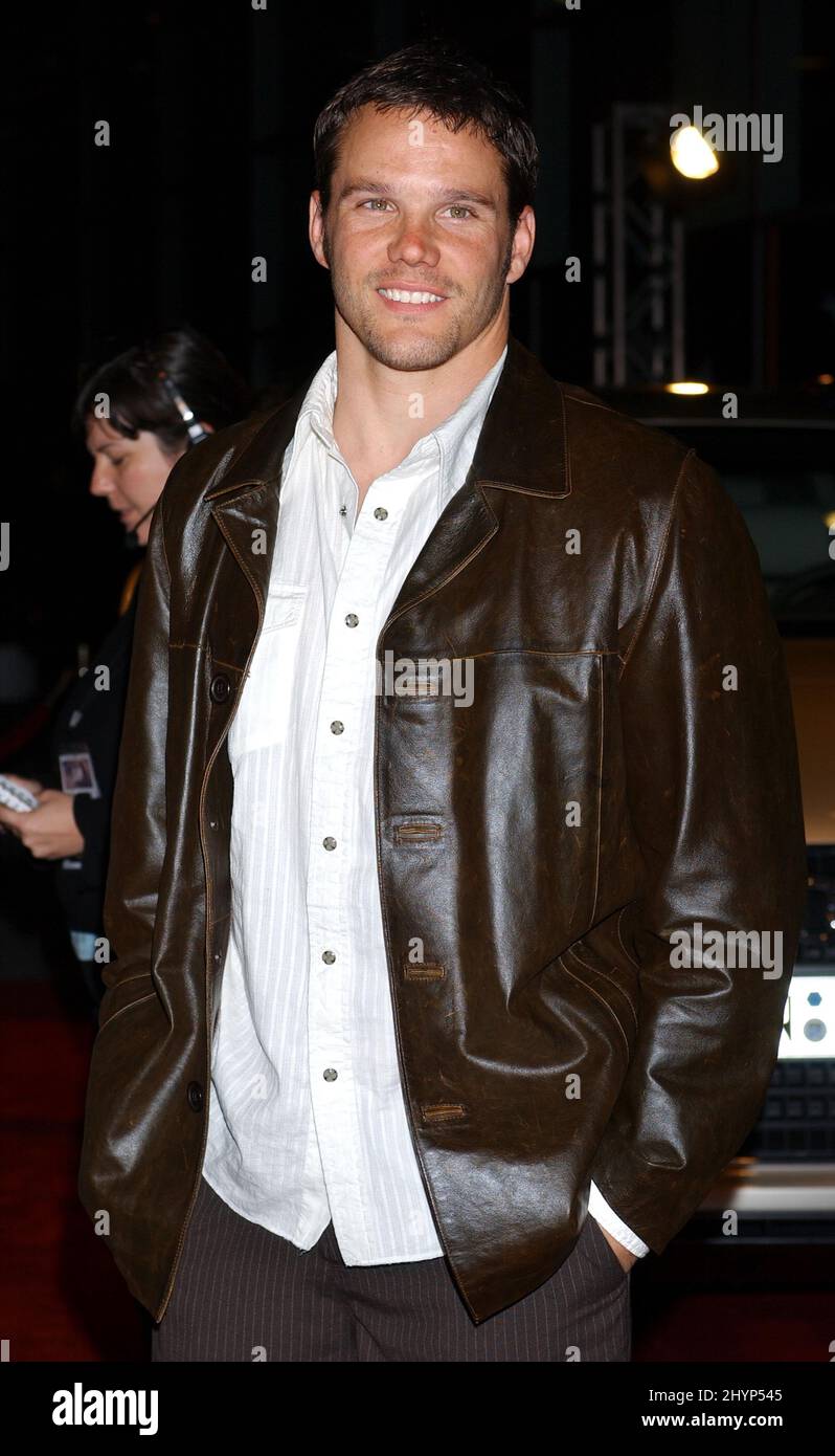 Dylan Bruno attends the AFI Fest 2005 Los Angeles Premiere of The World ...