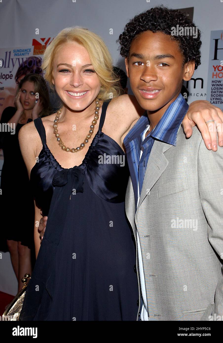 Lindsay Lohan & Trey Smith attend Movieline's 7th Annual Young ...