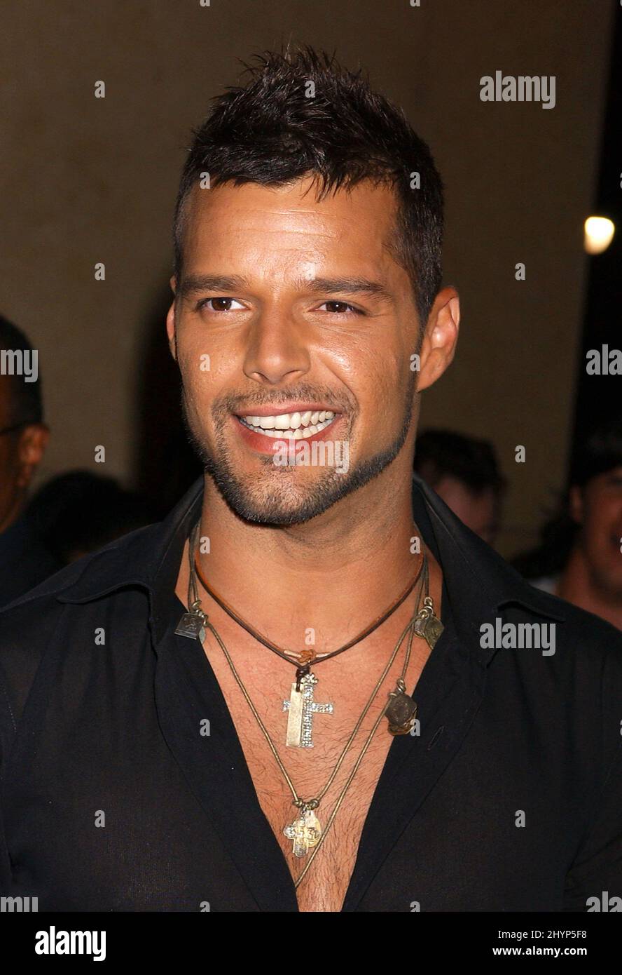 Ricky Martin attends the 2005 World Music Awards in Los Angeles ...