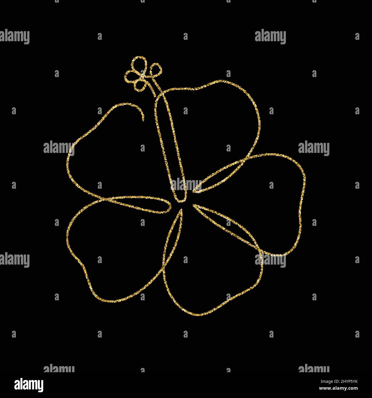 Abstract flower in a modern line art style Stock Vector Image & Art - Alamy