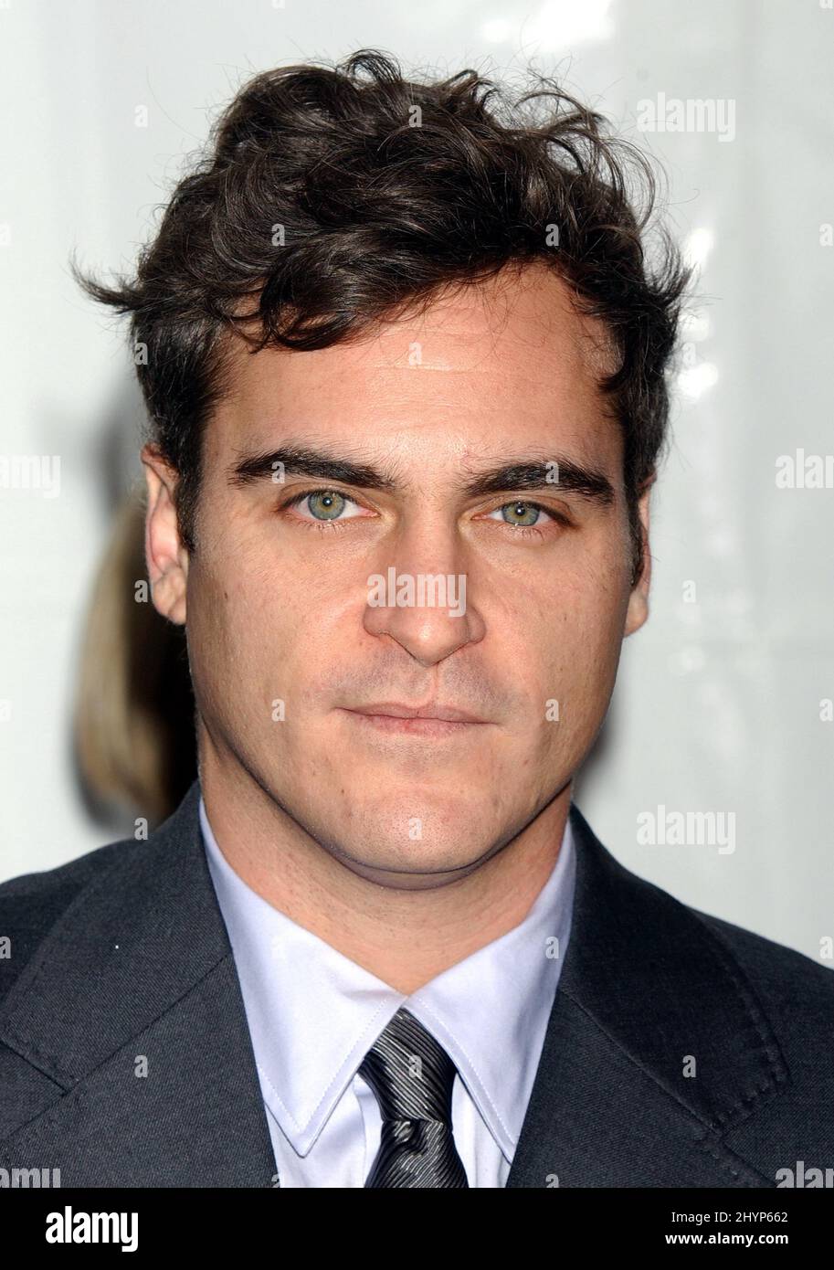 Joaquin Phoenix attends a Celebrity Screening of Walk The Line in ...