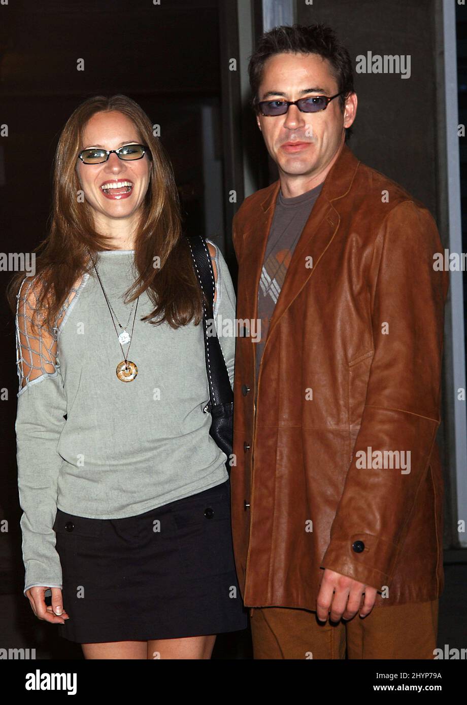ROBERT DOWNEY JR. & SUSAN LEVIN ATTEND 'THE SINGING DETECTIVE' PREMIERE ...