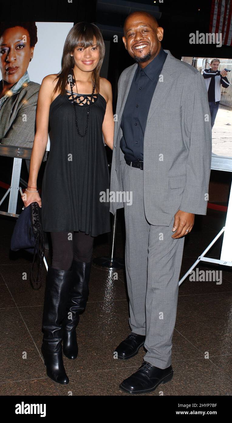 Forest Whitaker & wife Keisha attend 'The Shield' Season 5 Premiere ...