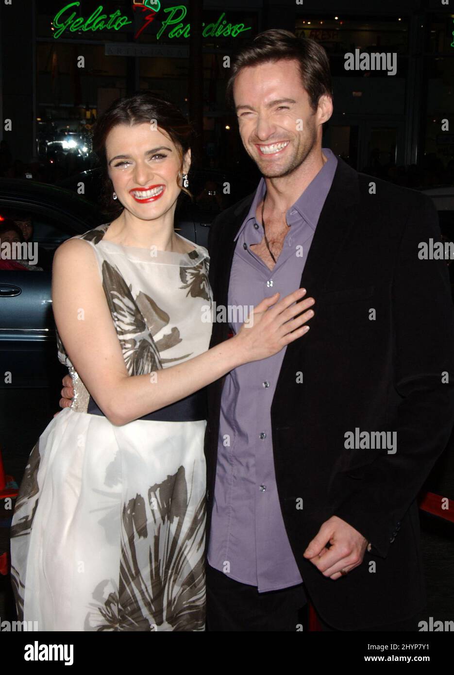 Rachel Weisz & Hugh Jackman attend 'The Fountain' US Premiere at the ...
