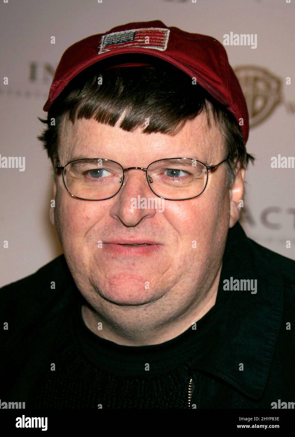Michael Moore attends the 'The Aviator' Premiere in Los Angeles ...