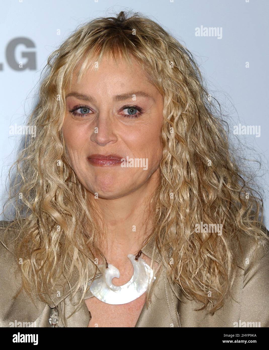 Sharon Stone promotes the Katrina Celebrity Collaboration 'Come ...