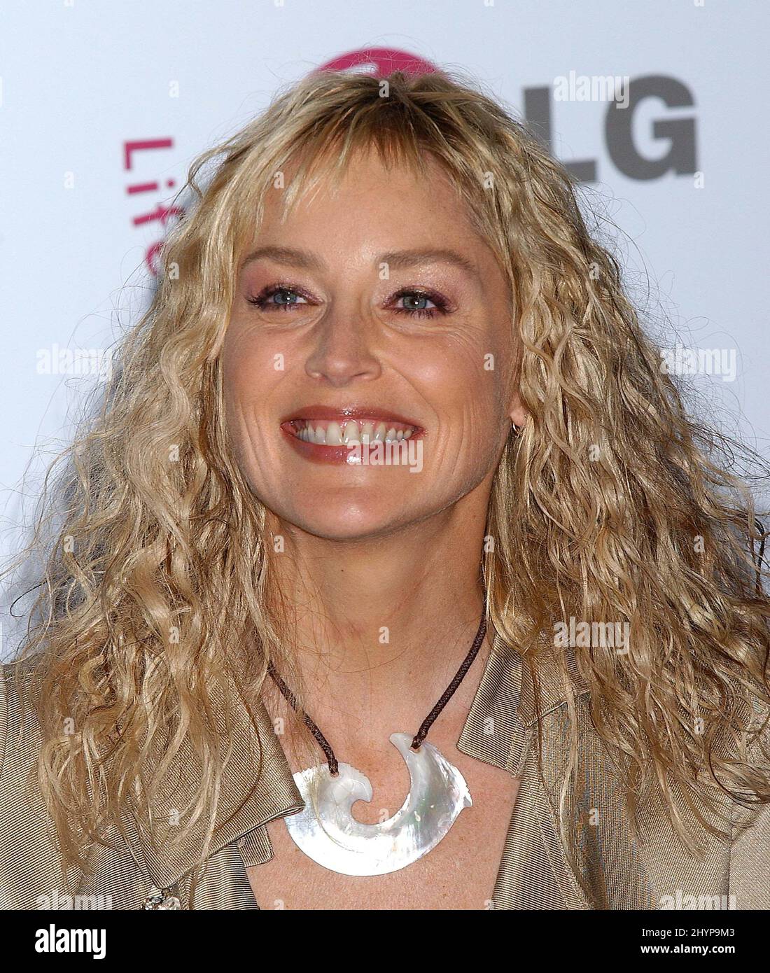 Sharon Stone promotes the Katrina Celebrity Collaboration 'Come ...